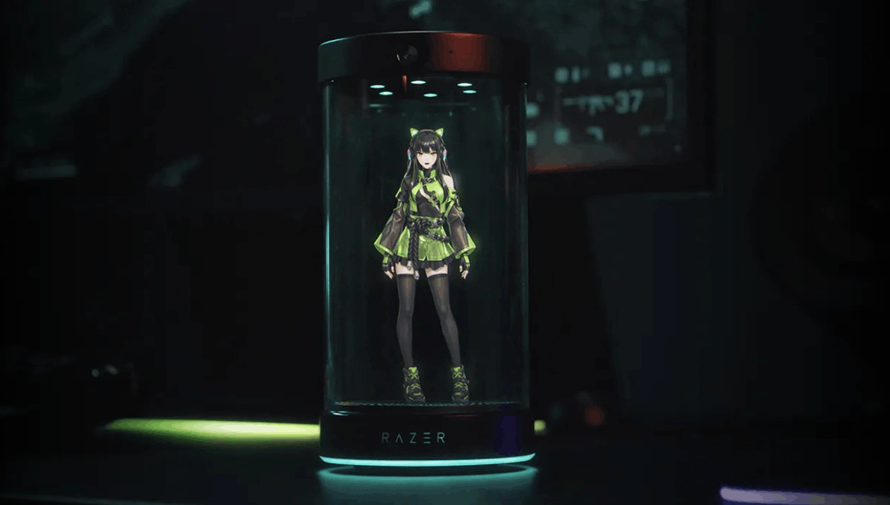 Razer presenta Project Ava, un asistente de IA holográfico